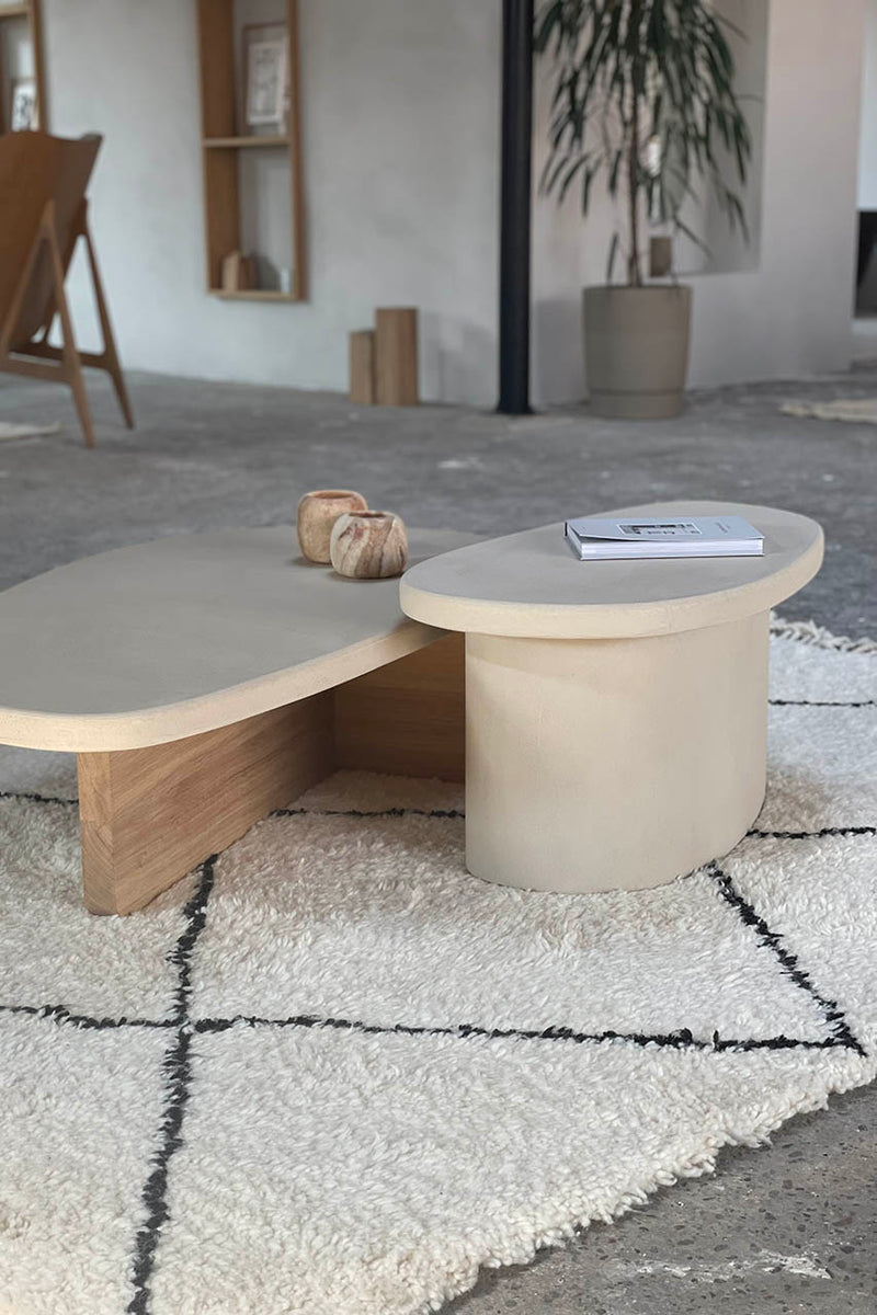 Mush Table mini - betonlook salontafel organisch - Aedam Anthony